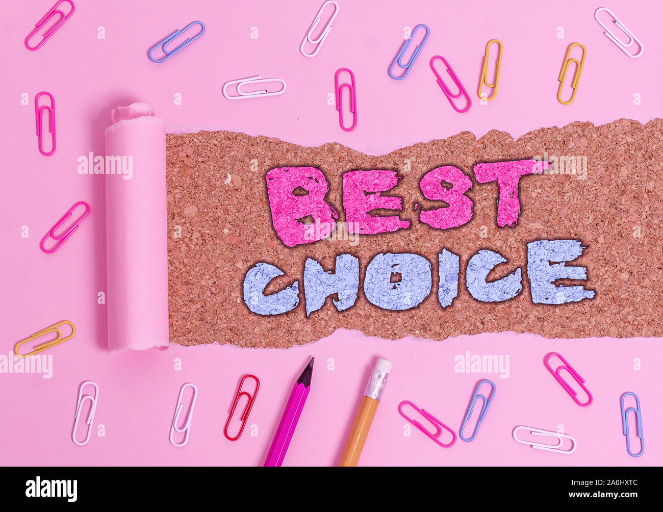 Writing note showing Best Choice. Business concept for act of picking ...