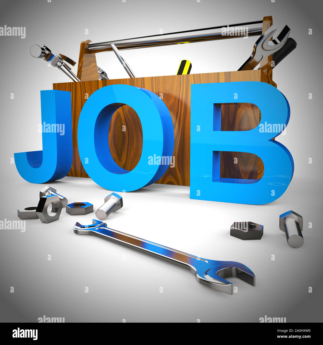 Job concept icon means a career or position in employment. Recruitment ...