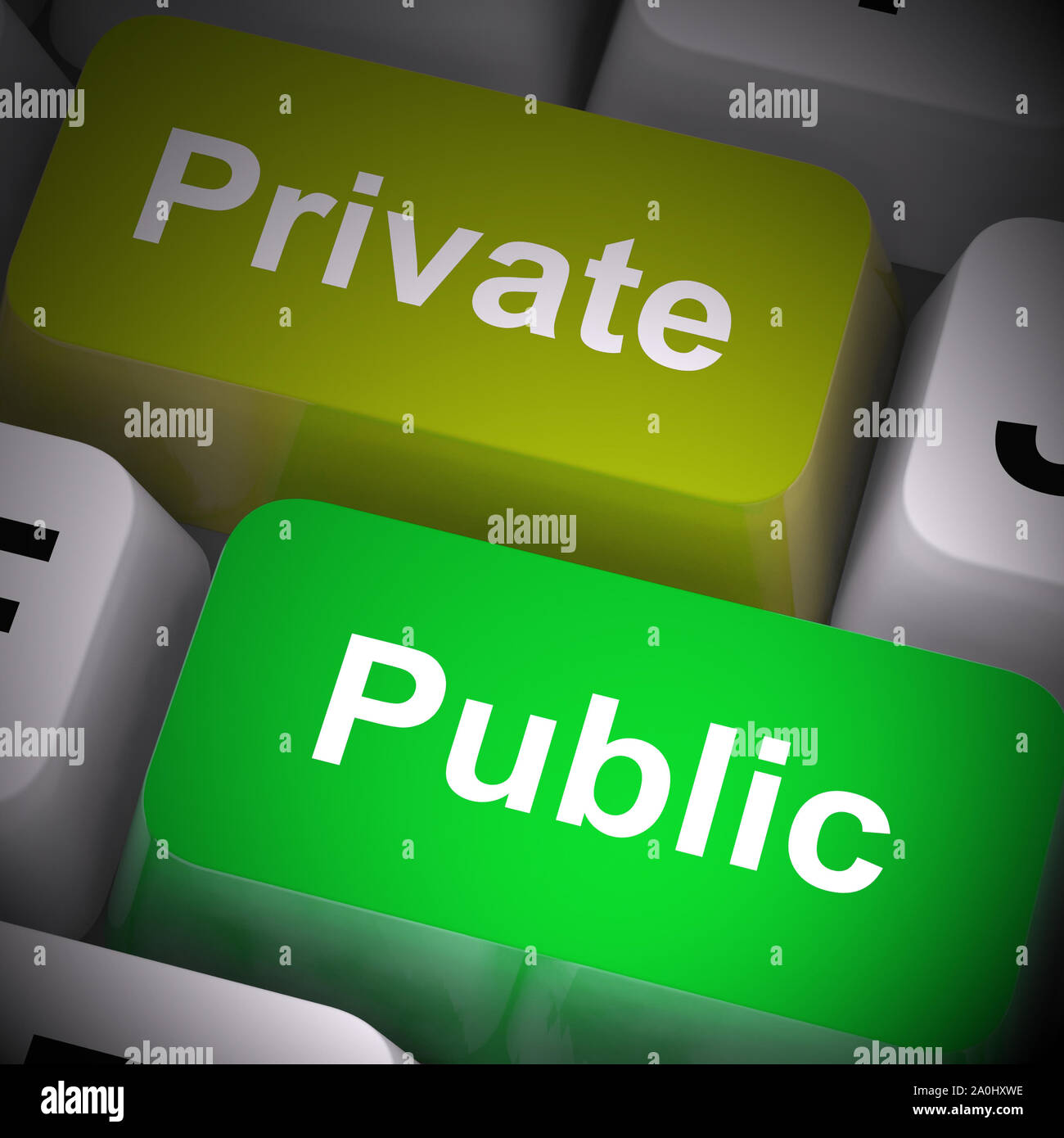 Private or public keys means generally open to the Citizens or populous ...