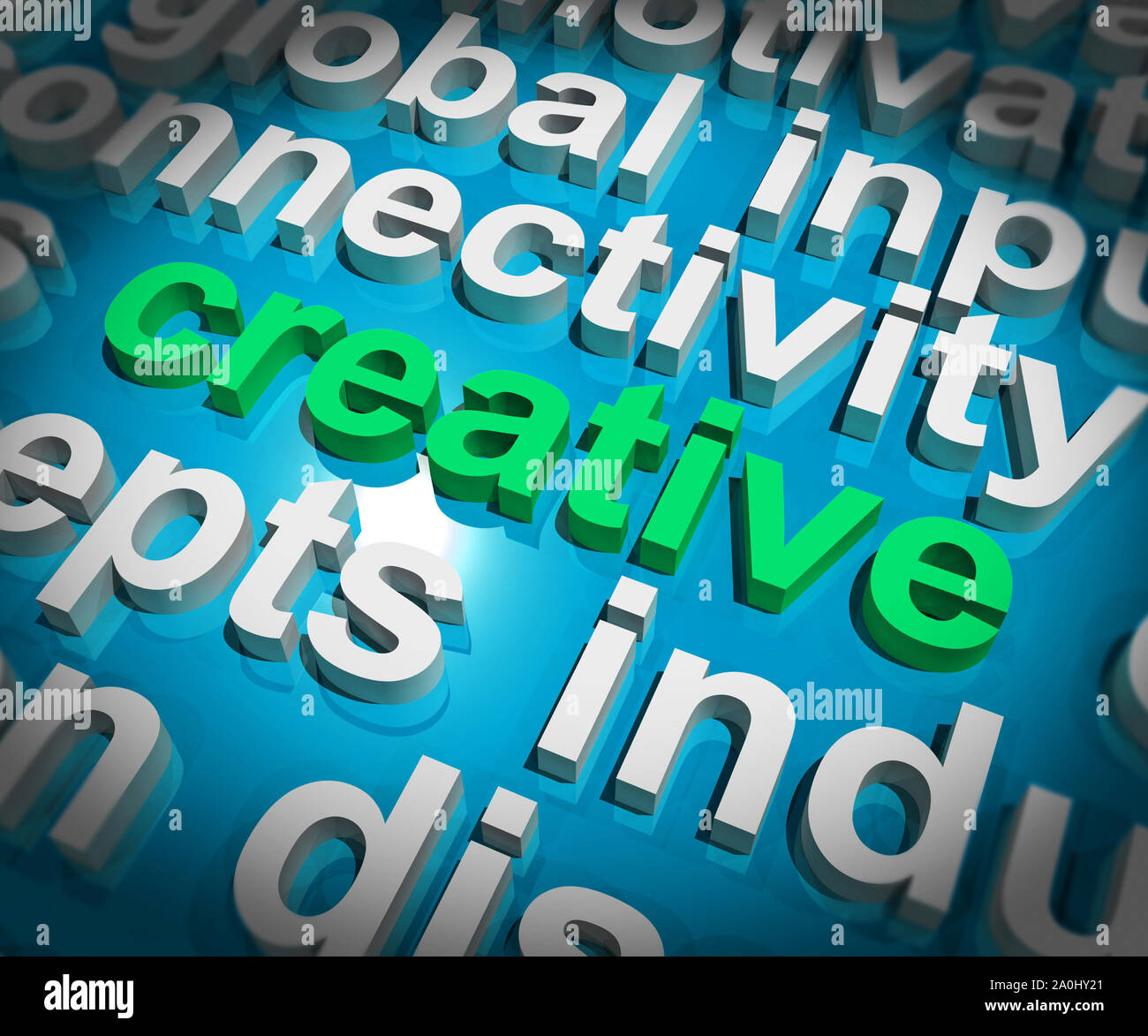Creative thinking concept icon means inventive or original artwork. An ...
