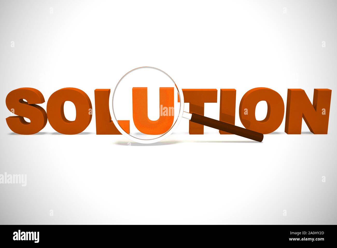 Solution concept icon means resolving and unravelling a problem ...