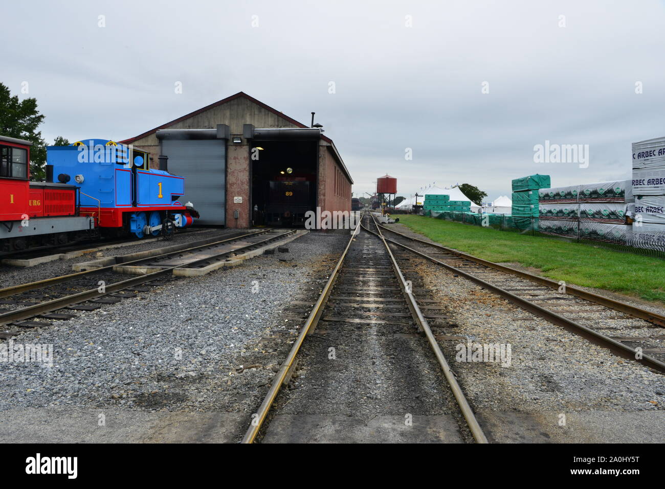 Thomas the tank engine Stock Photo - Alamy