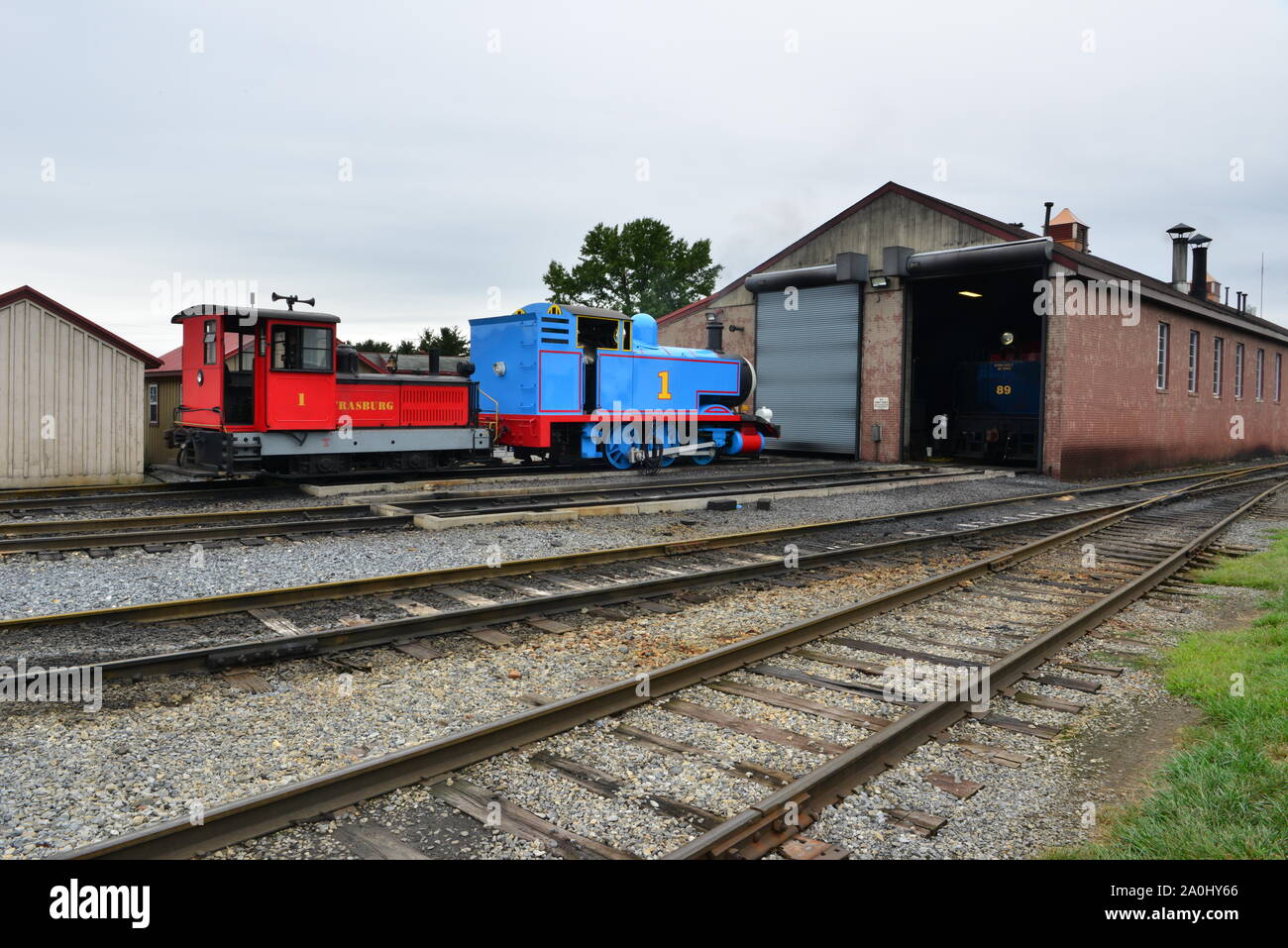 Thomas the tank engine Stock Photo - Alamy
