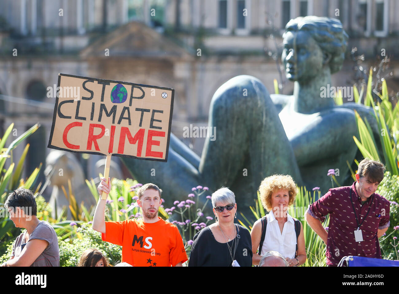 Climate change slogans hi-res stock photography and images - Alamy