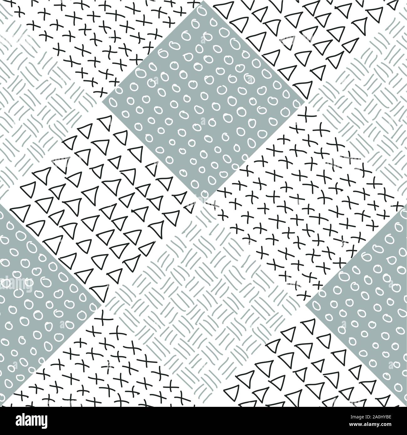 Patchwork pattern Stock Vector Images - Alamy