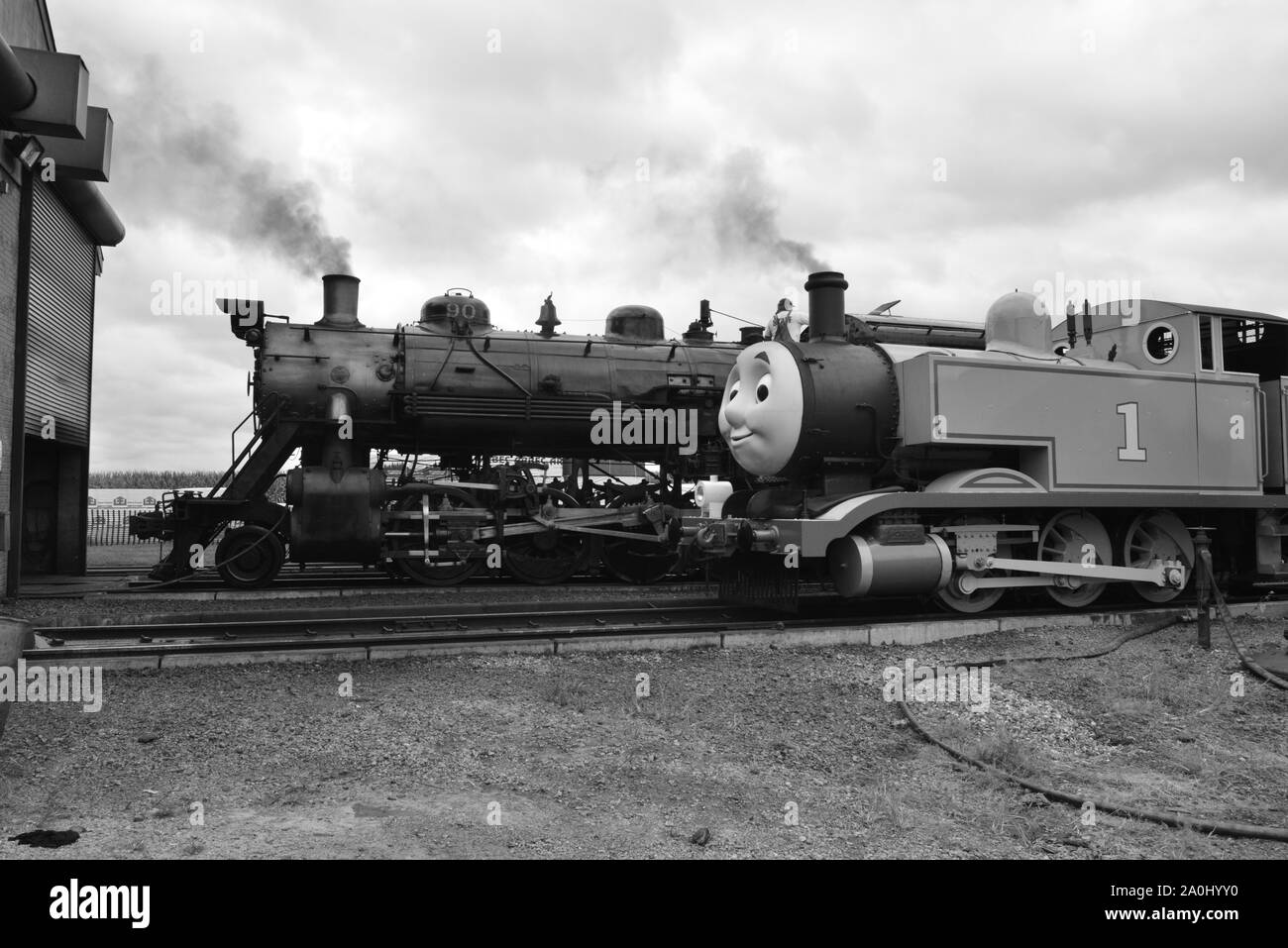 Steam engines in Pennsylvania Stock Photo - Alamy
