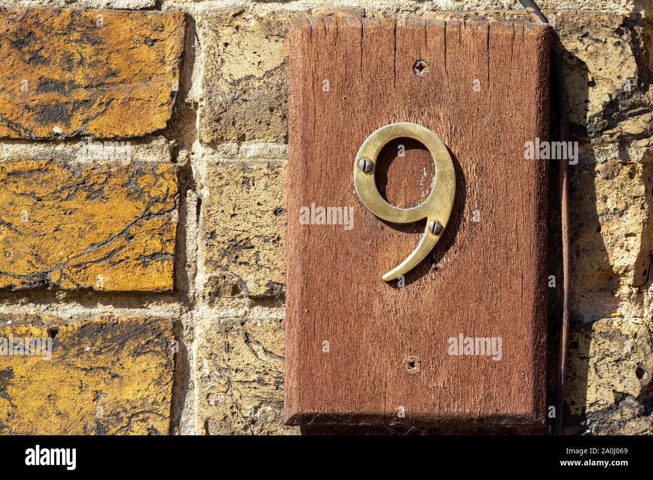 Number 9 front door hi-res stock photography and images - Alamy