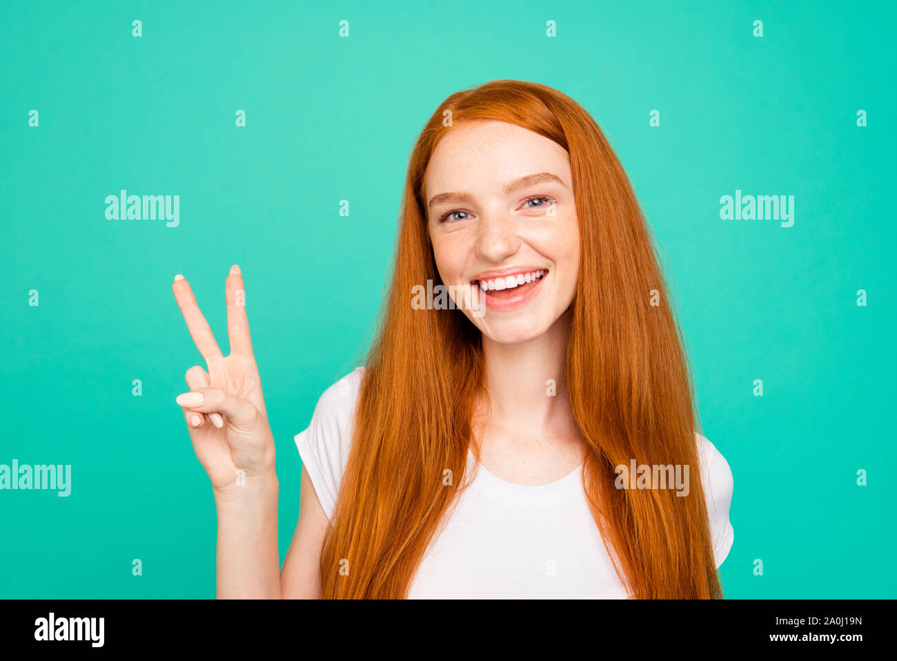 Photo of attractive, charming, lovely, cute, beautiful person in Stock ...