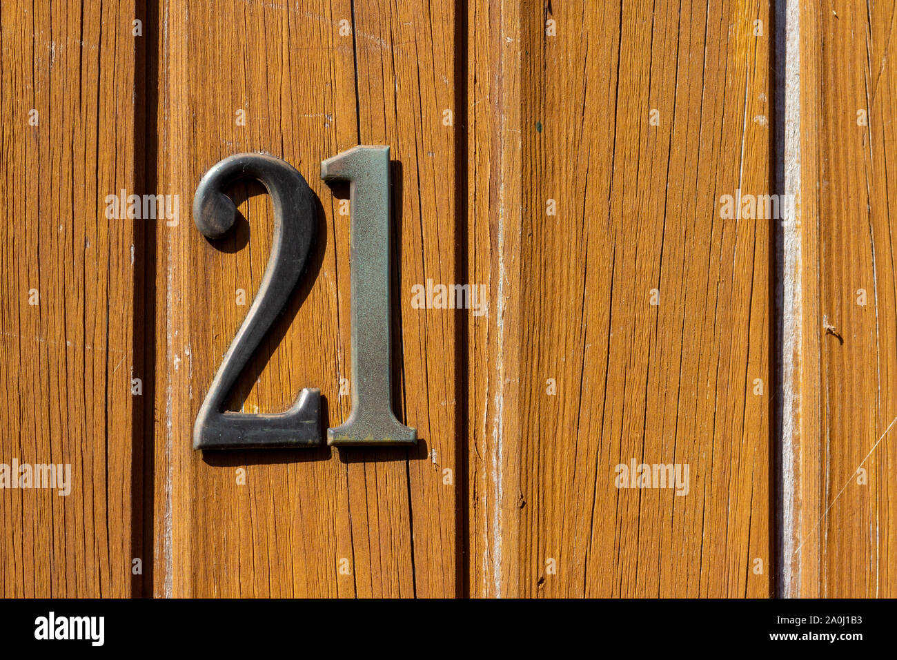 House number 21 hi-res stock photography and images - Alamy