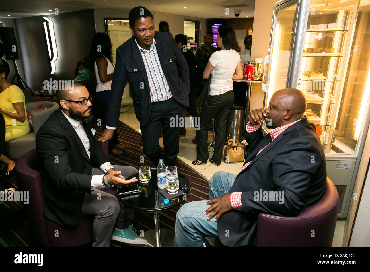 Johannesburg, South Africa - December 10 2014: Young African Men ...
