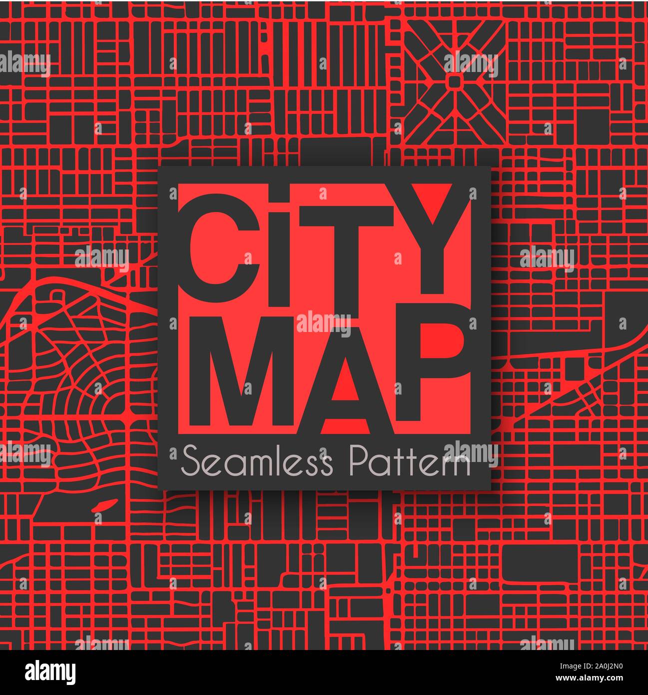 Abstract seamless city plan Stock Vector Image & Art - Alamy