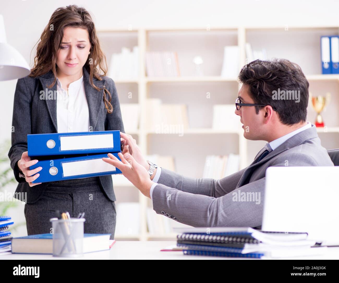 Female boss horrible hi-res stock photography and images - Alamy