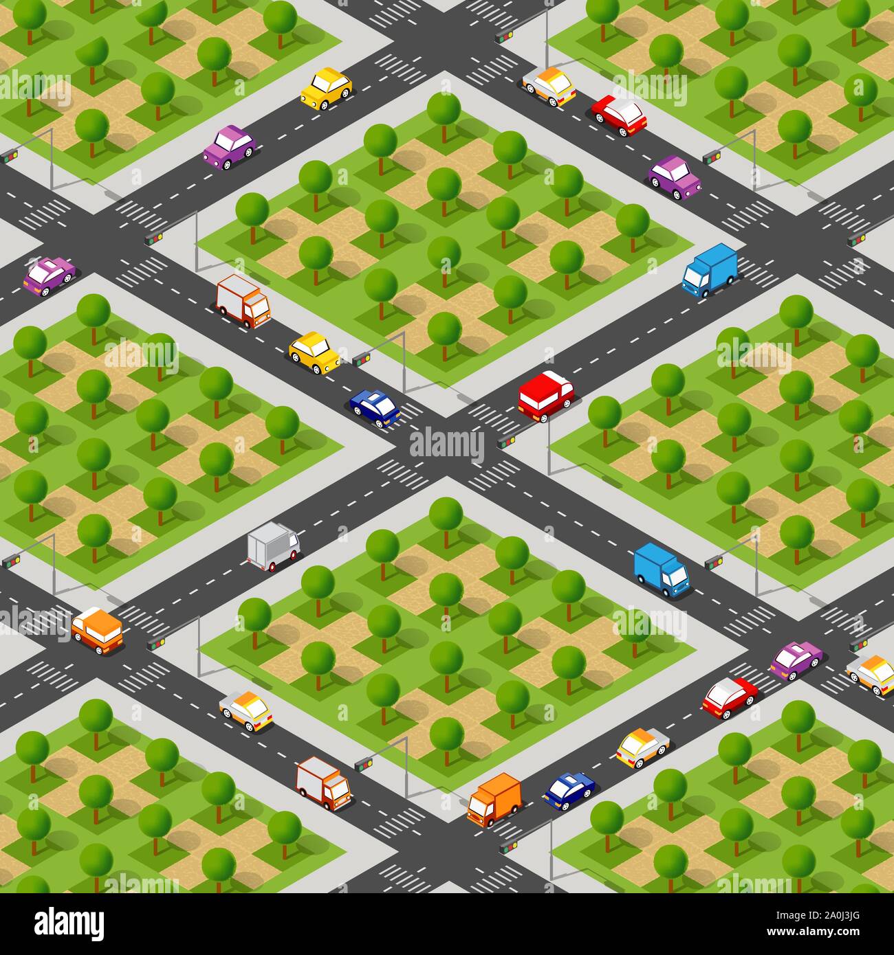 Isometric tree icon Stock Vector Images - Alamy