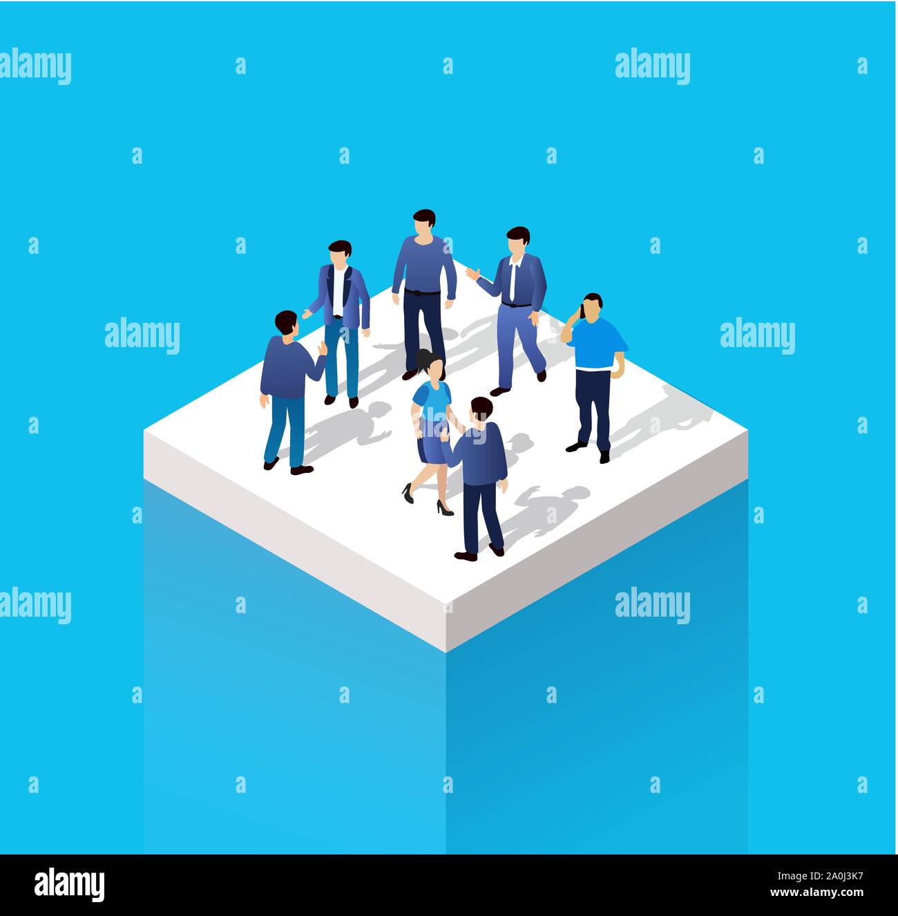 Male isometric Stock Vector Images - Alamy