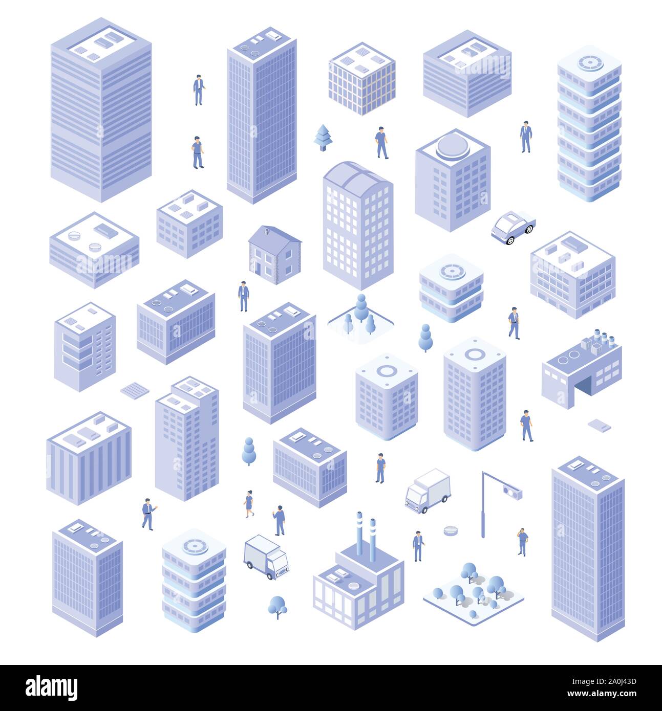 Isometric house urban Stock Vector Image & Art - Alamy