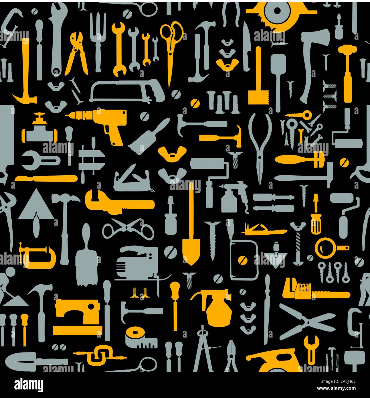 Pattern seamless industrial Stock Vector Image & Art - Alamy