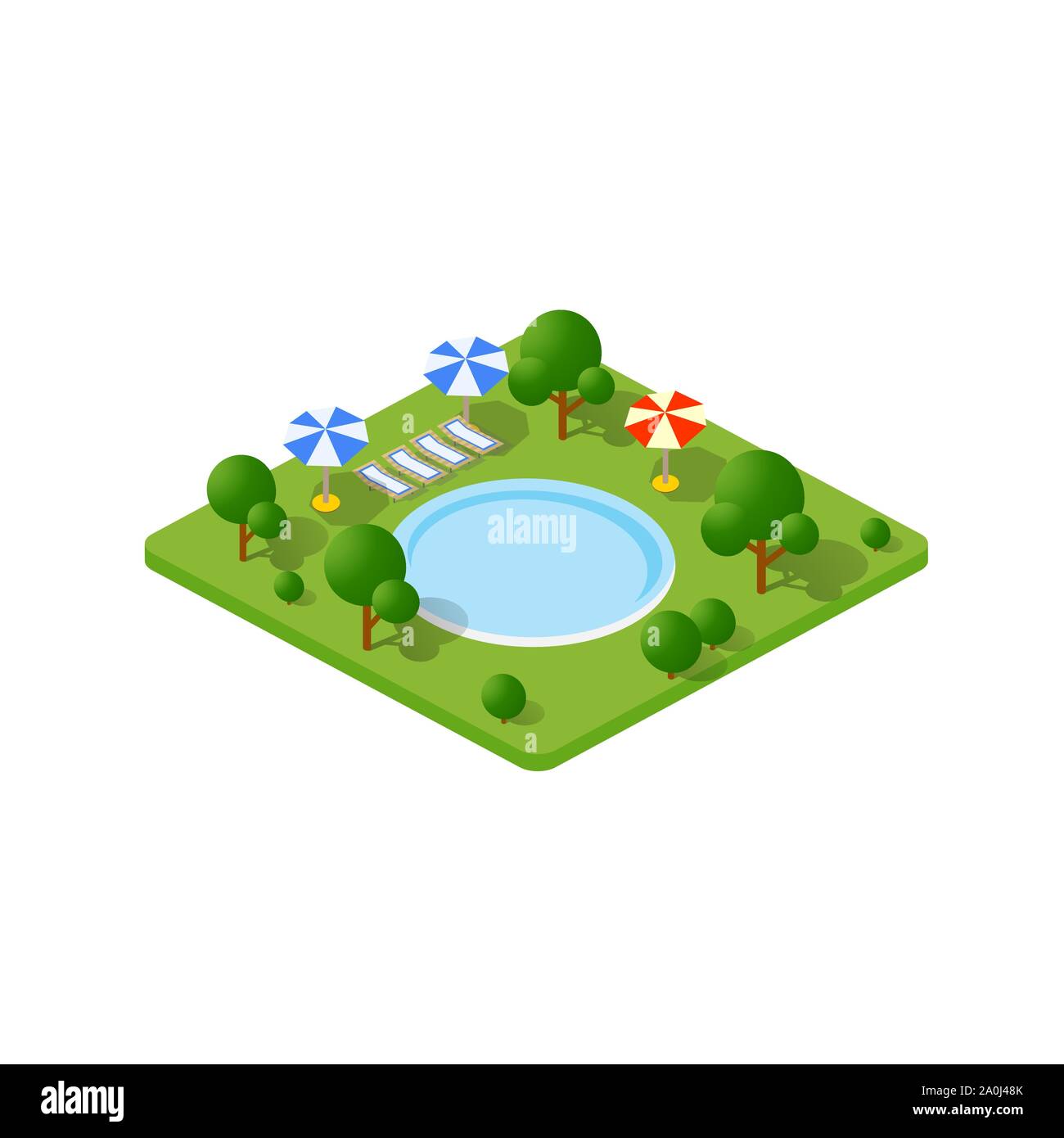 Park trees walking Cut Out Stock Images & Pictures - Alamy