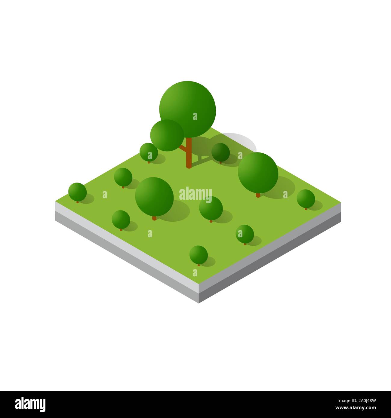 Isometric 3d module district Stock Vector Image & Art - Alamy