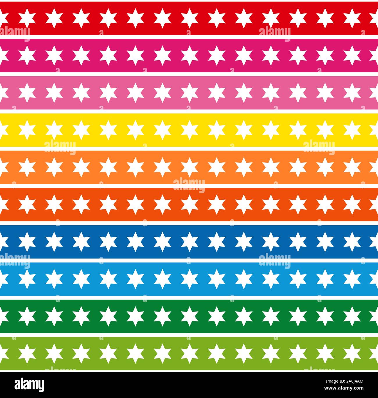 Rainbow vector borders hi-res stock photography and images - Alamy