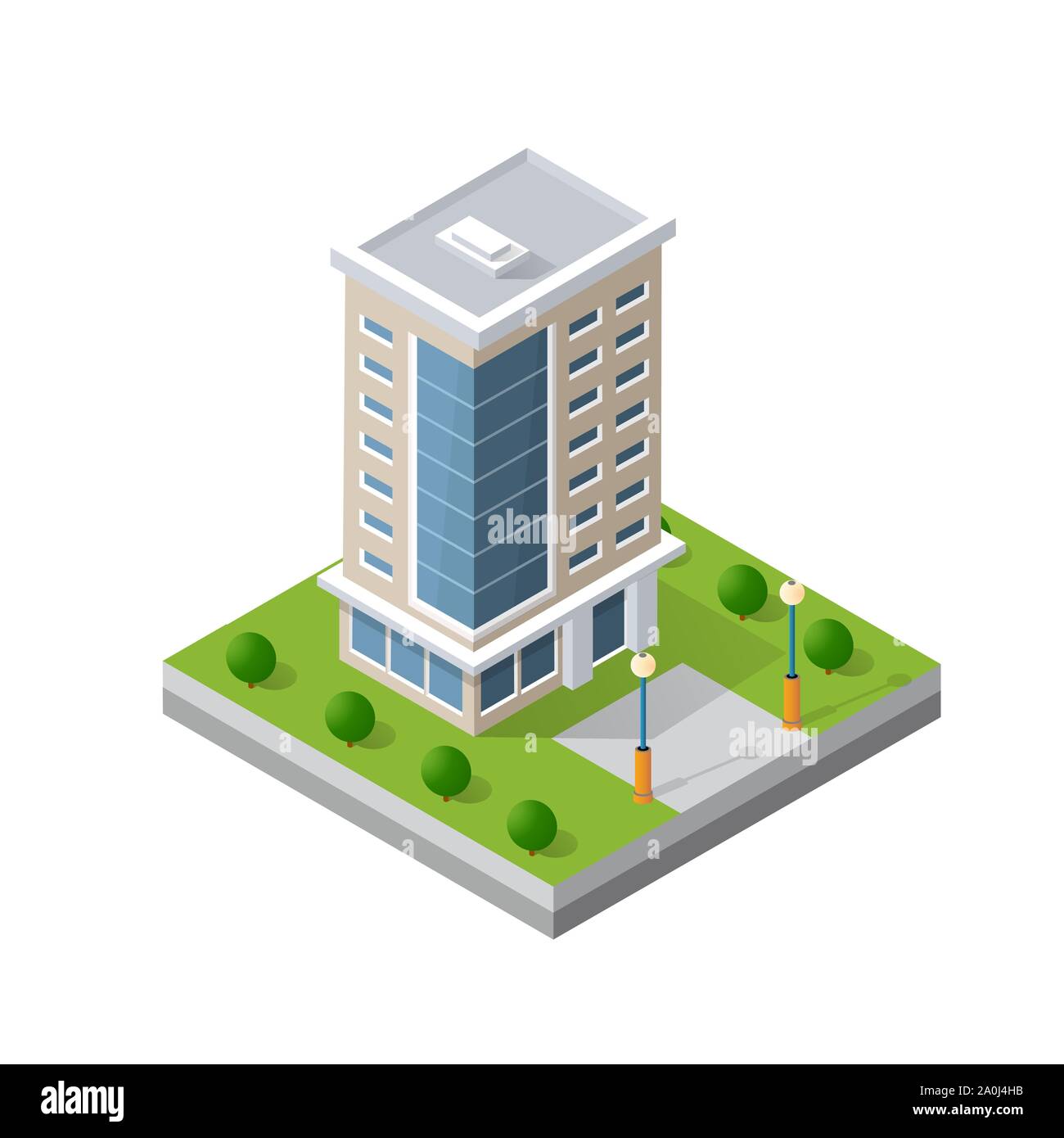 Isometric 3D module block Stock Vector Image & Art - Alamy
