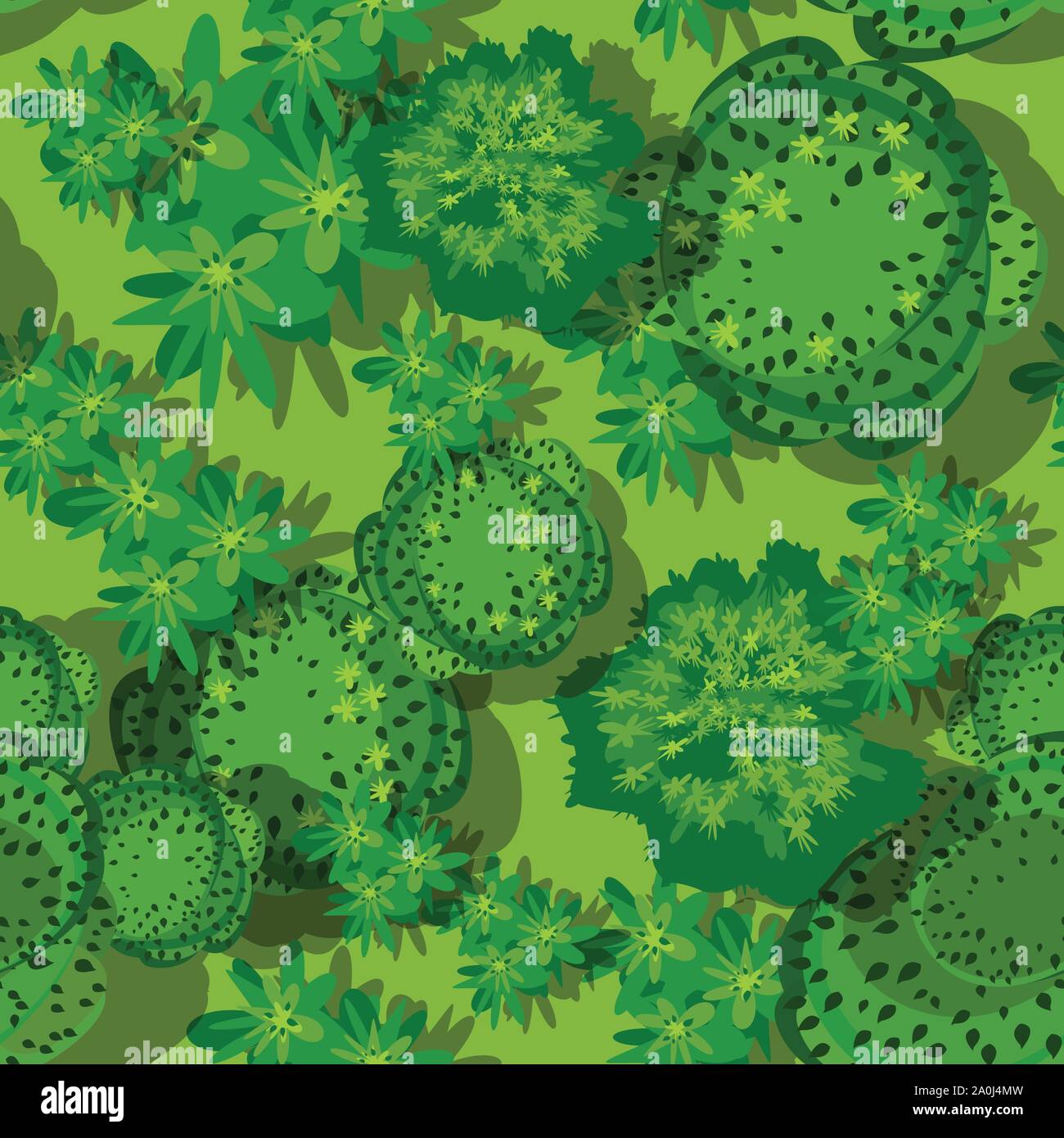 Field trees aerial Stock Vector Images - Alamy