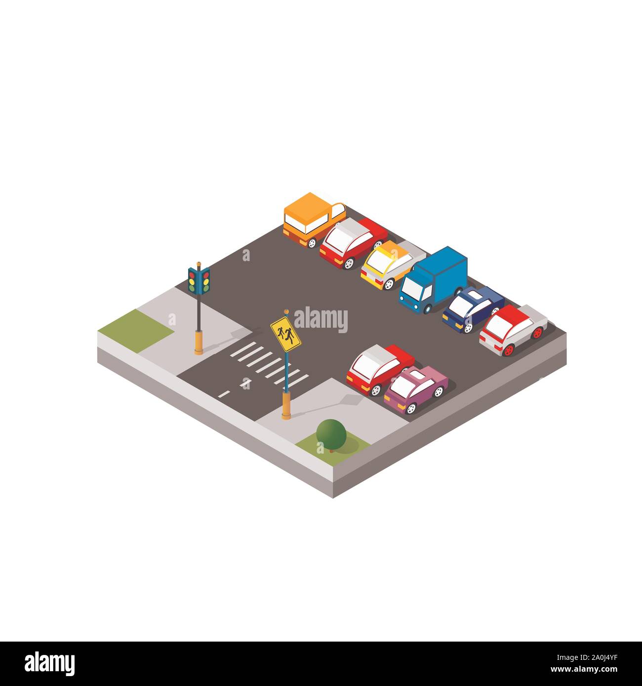 Isometric 3d module district Stock Vector Image & Art - Alamy