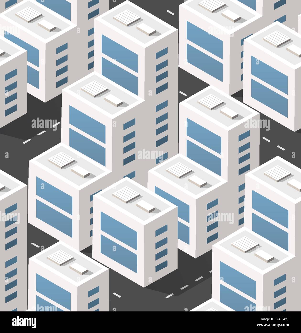 Urban isometric area Stock Vector Image & Art - Alamy