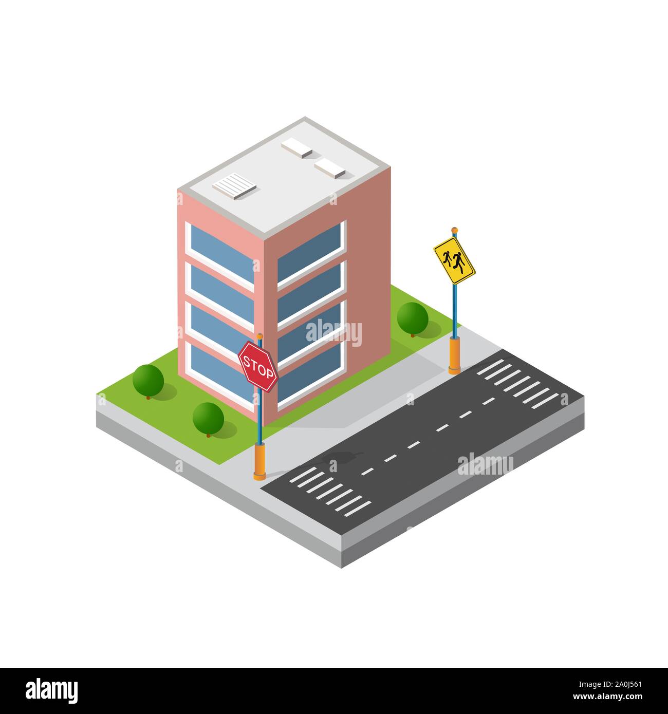 Isometric 3D module block Stock Vector Image & Art - Alamy