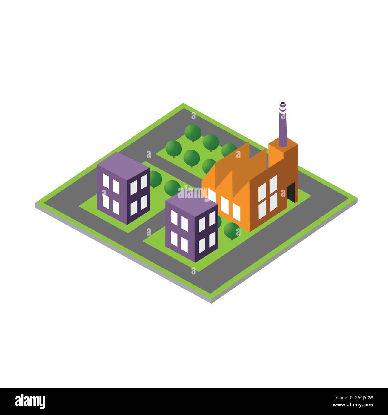 Isometric 3D module block Stock Vector Image & Art - Alamy