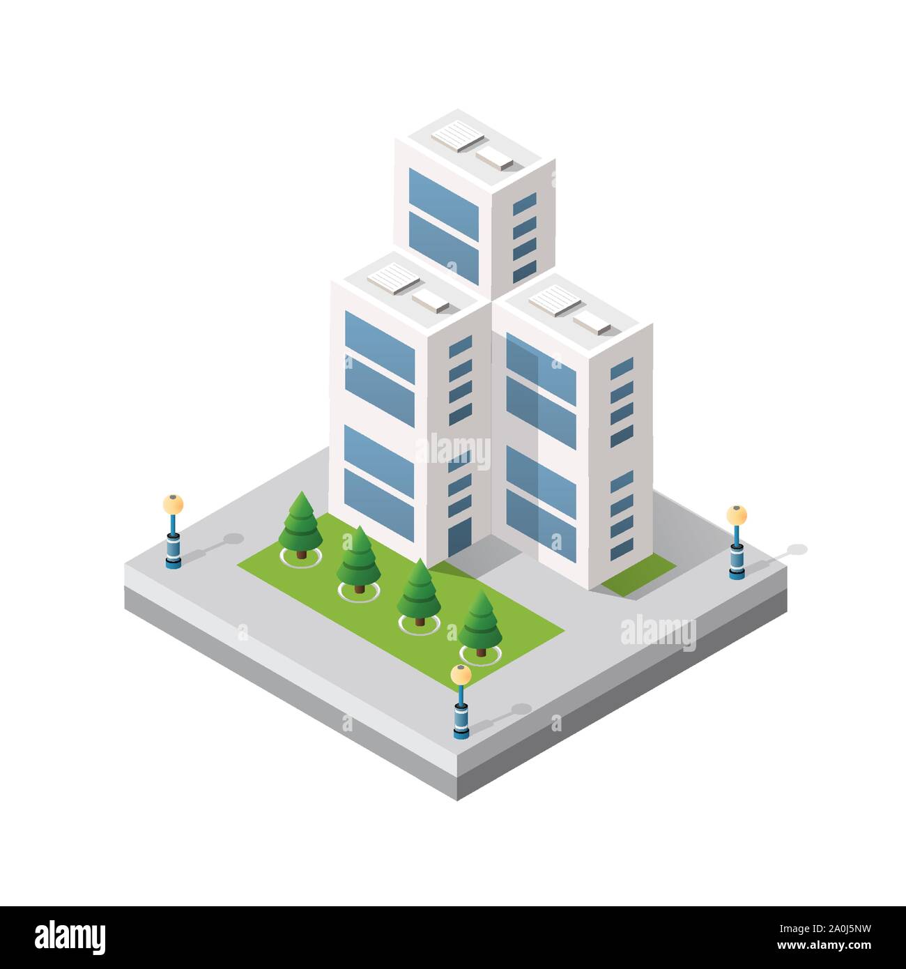 Isometric 3d module block Stock Vector Image & Art - Alamy