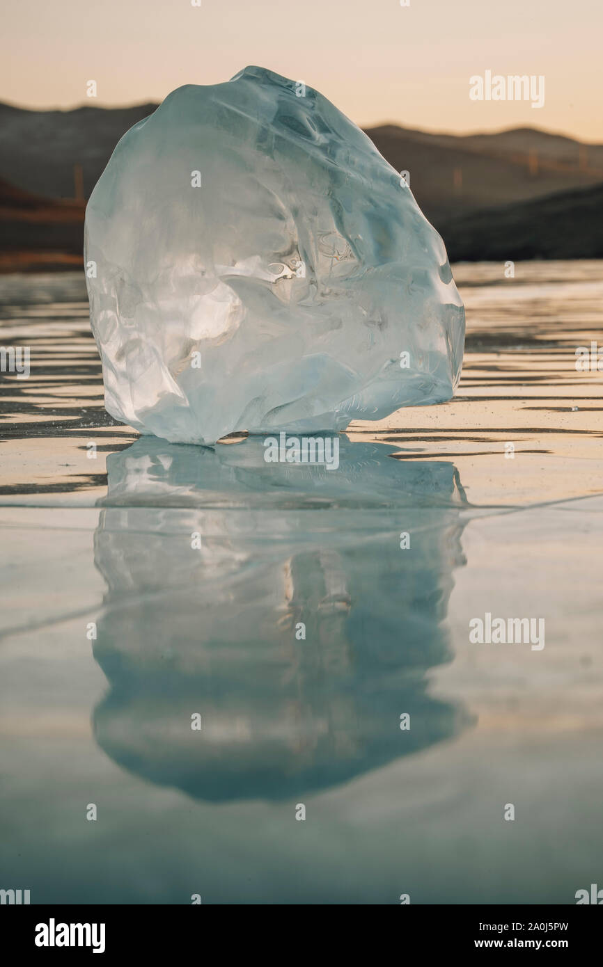 Frozen baikal lake hi-res stock photography and images - Alamy