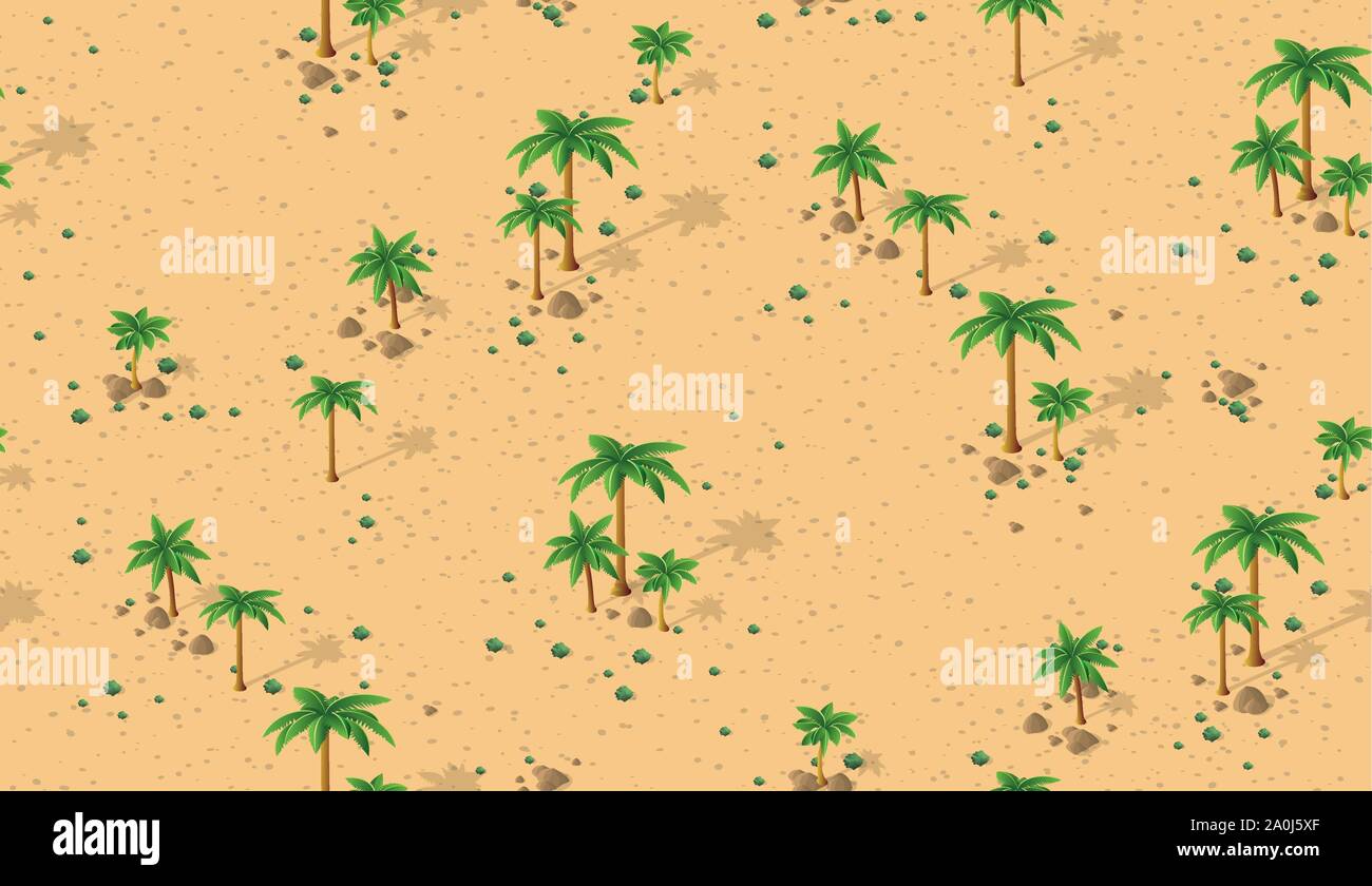 Forest desert pattern Stock Vector Image & Art - Alamy