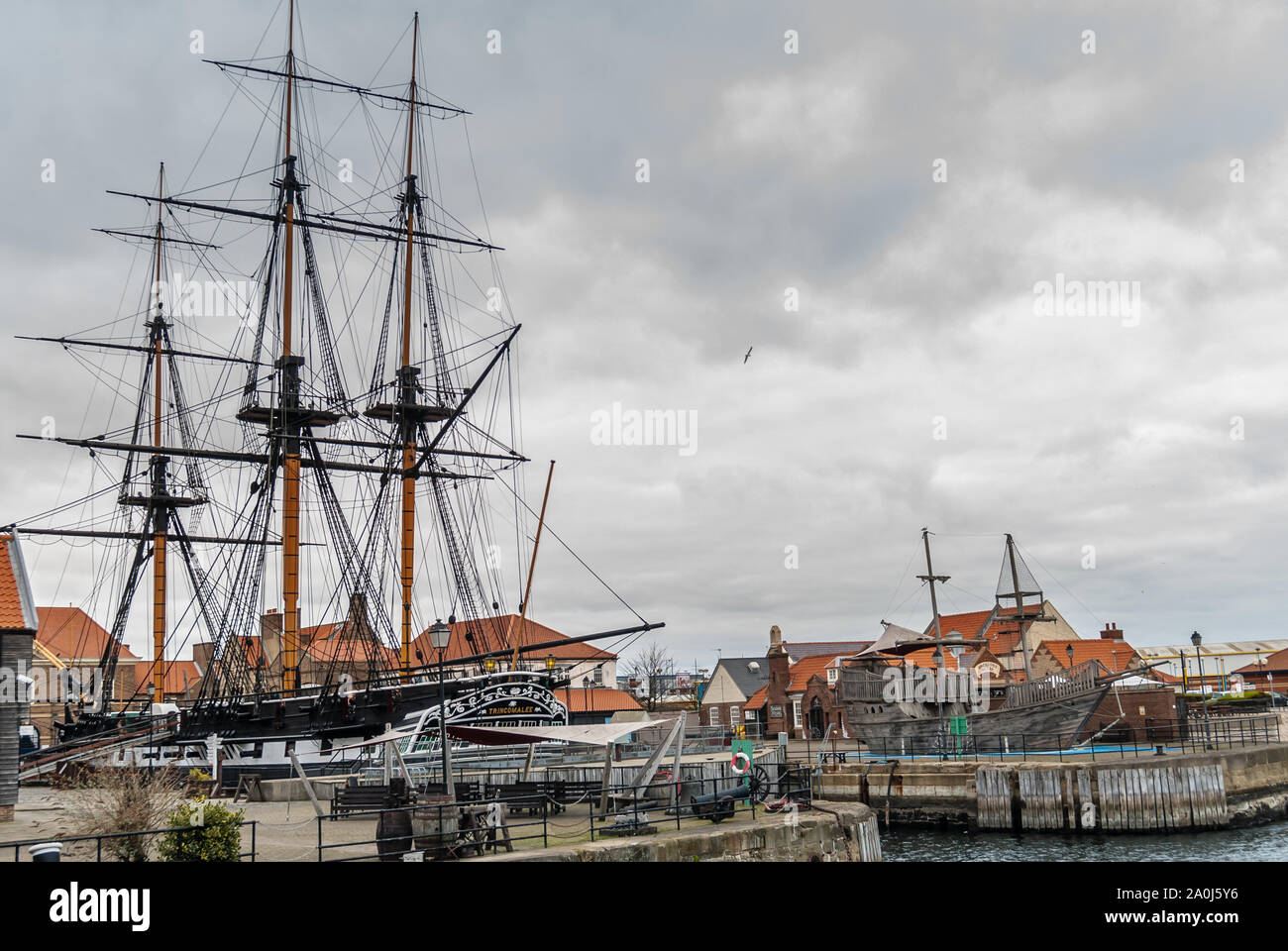 Tricomalee, 46 gun frigate warship built-in 1817 now the centerpiece at ...