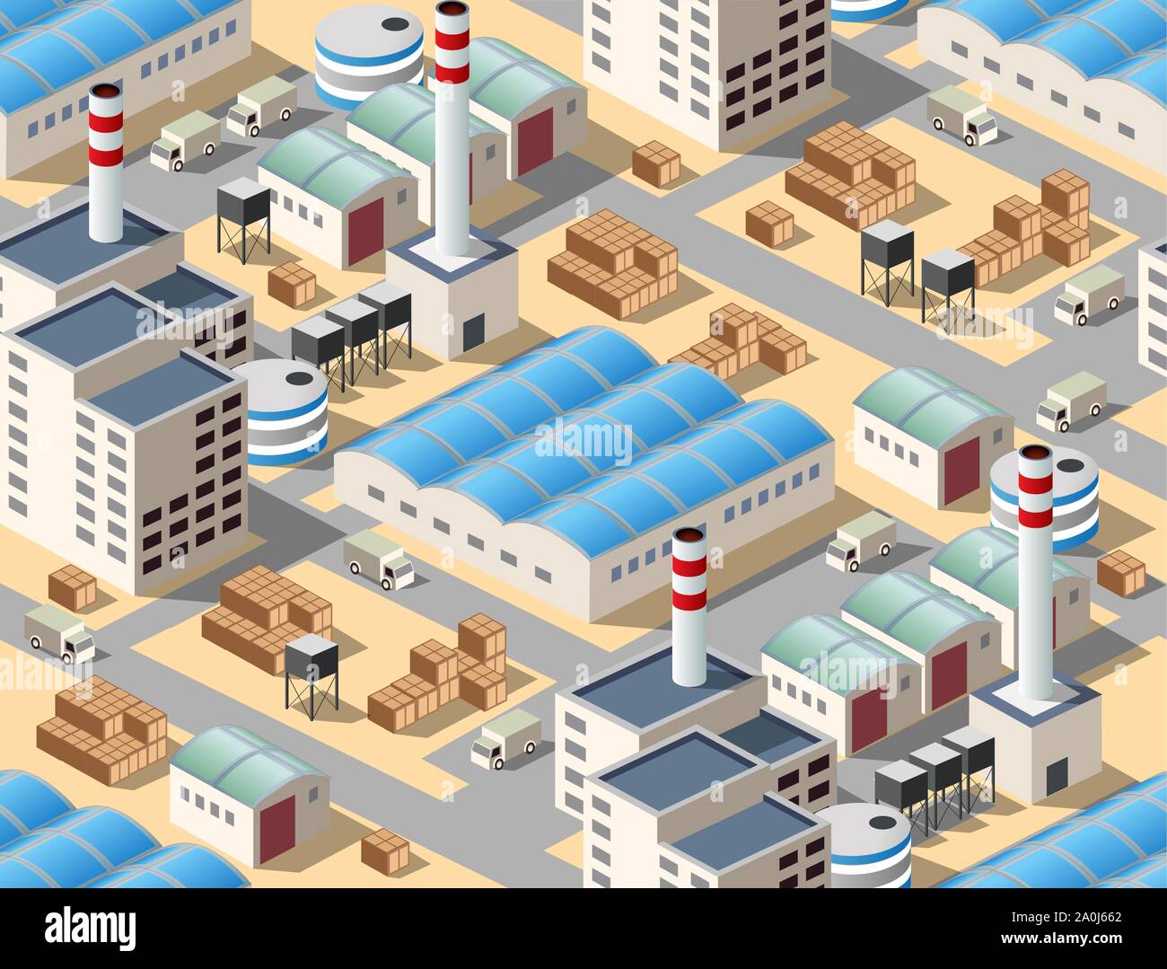 Wallpaper factory Stock Vector Images - Alamy