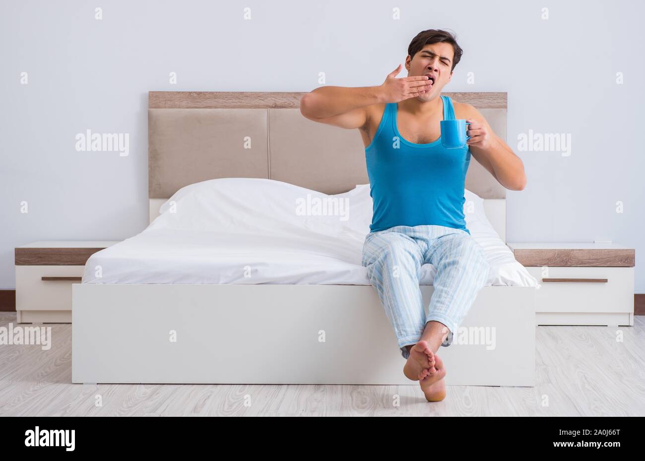 Staying awake work hi-res stock photography and images - Alamy