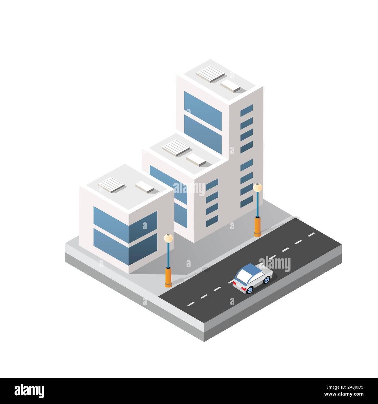 Isometric 3d module block Stock Vector Image & Art - Alamy