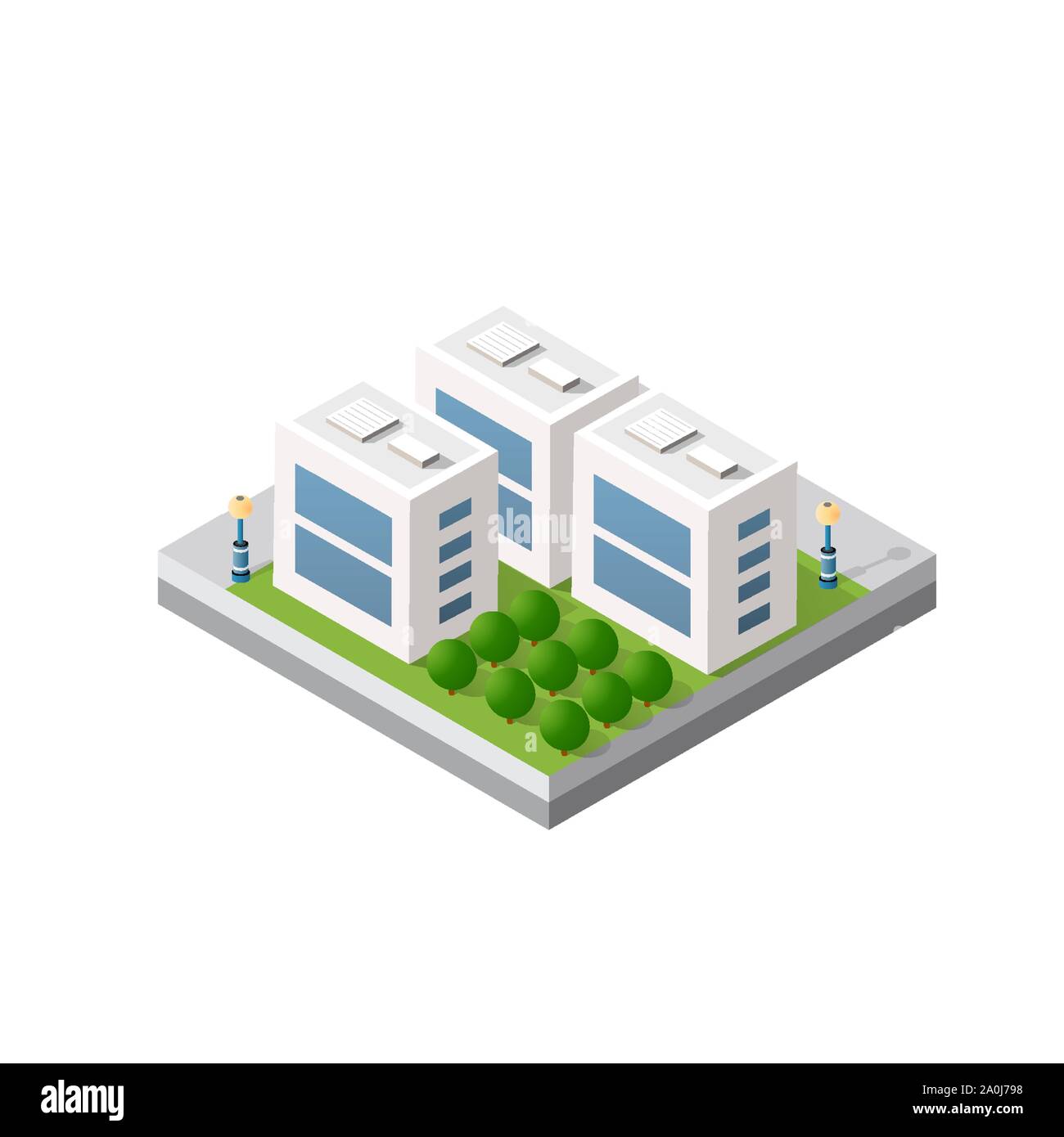 Isometric 3d module block Stock Vector Image & Art - Alamy