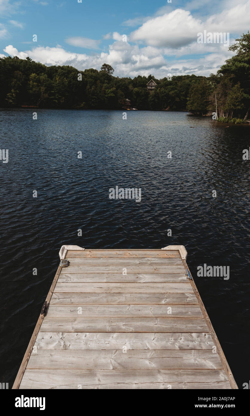 Empty Lake Dock High Resolution Stock Photography and Images - Alamy