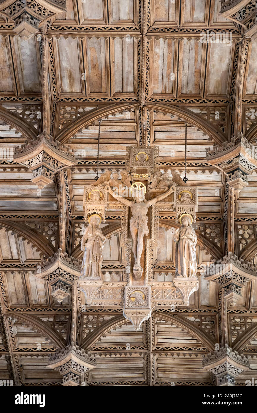St davids ceiling cathedral hi-res stock photography and images - Alamy