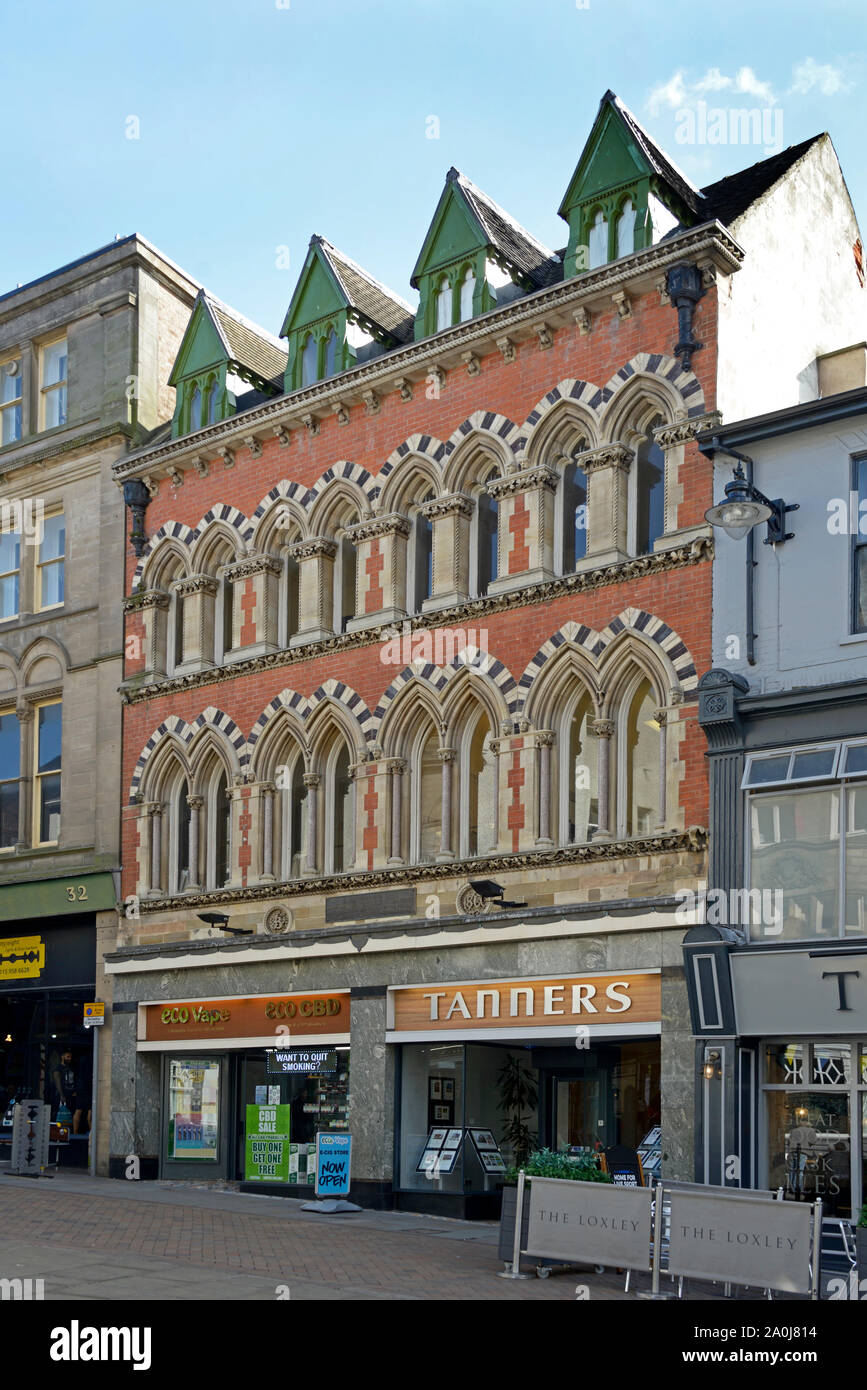 Formerly, the offices of The Nottingham Journal. 1860, Architect Robert ...