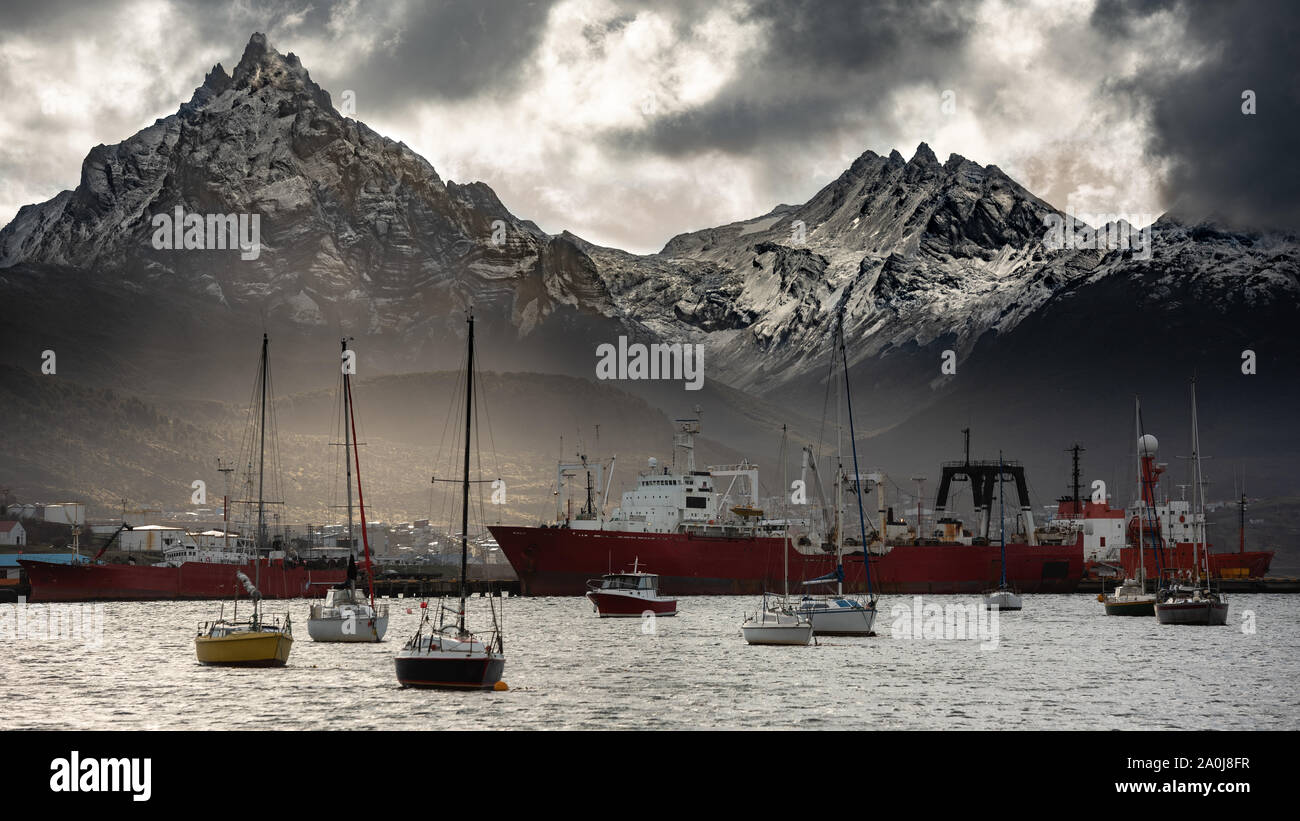 Ushuaia the end of the world hi-res stock photography and images - Alamy