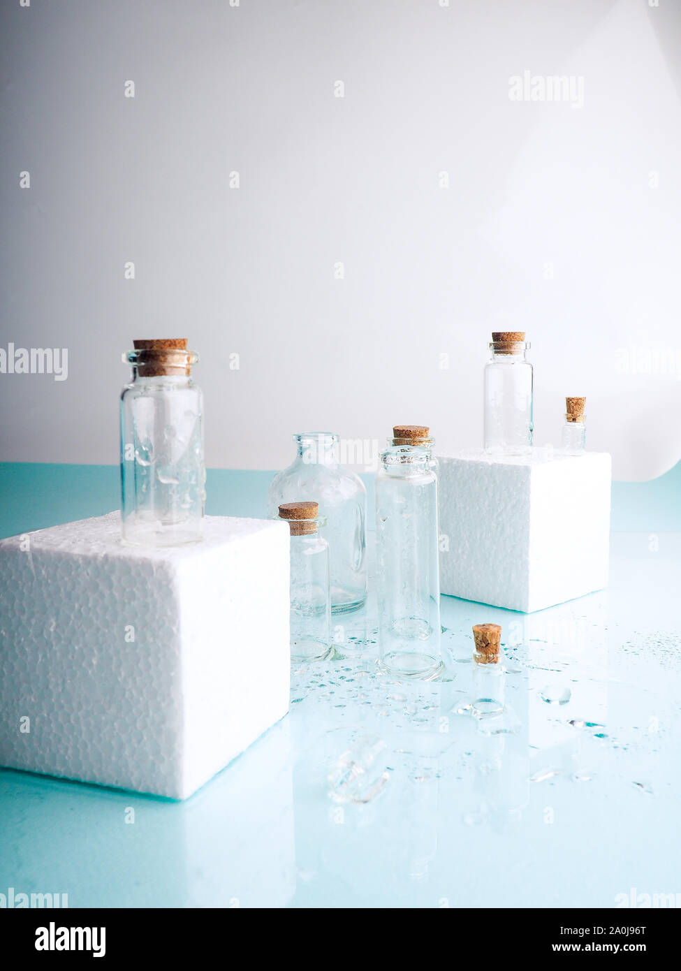 Empty sample bottles hi-res stock photography and images - Alamy