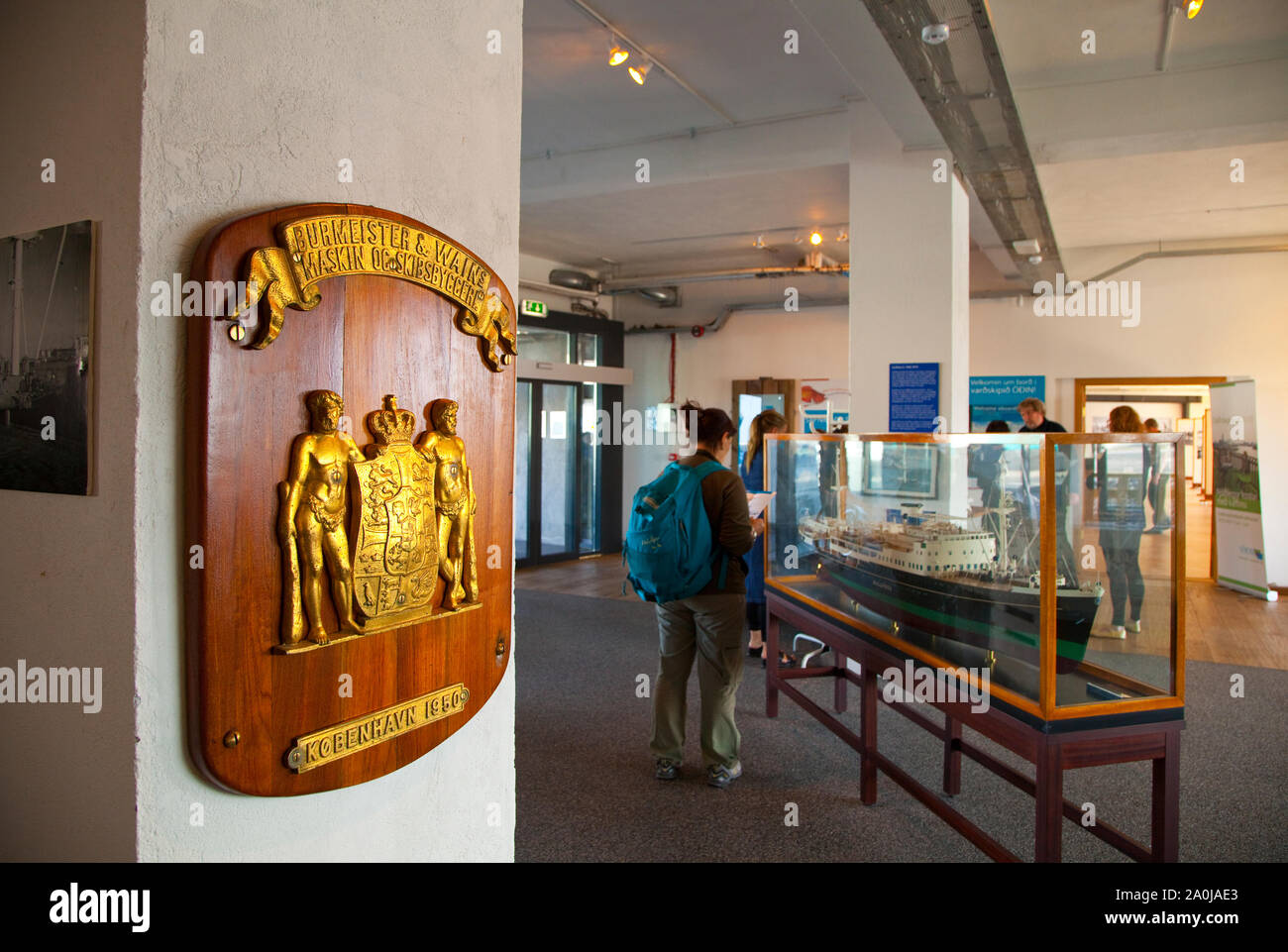 Museo marítimo Vikin, Reykjavik, Islandia Stock Photo - Alamy
