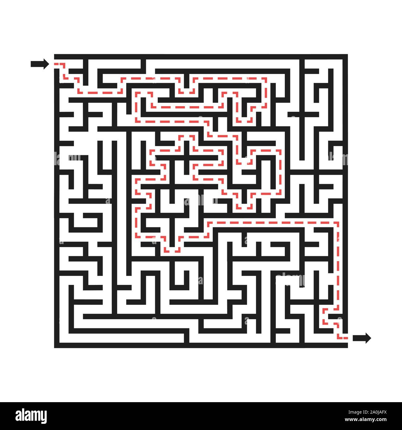 Labyrinth door Cut Out Stock Images & Pictures - Alamy