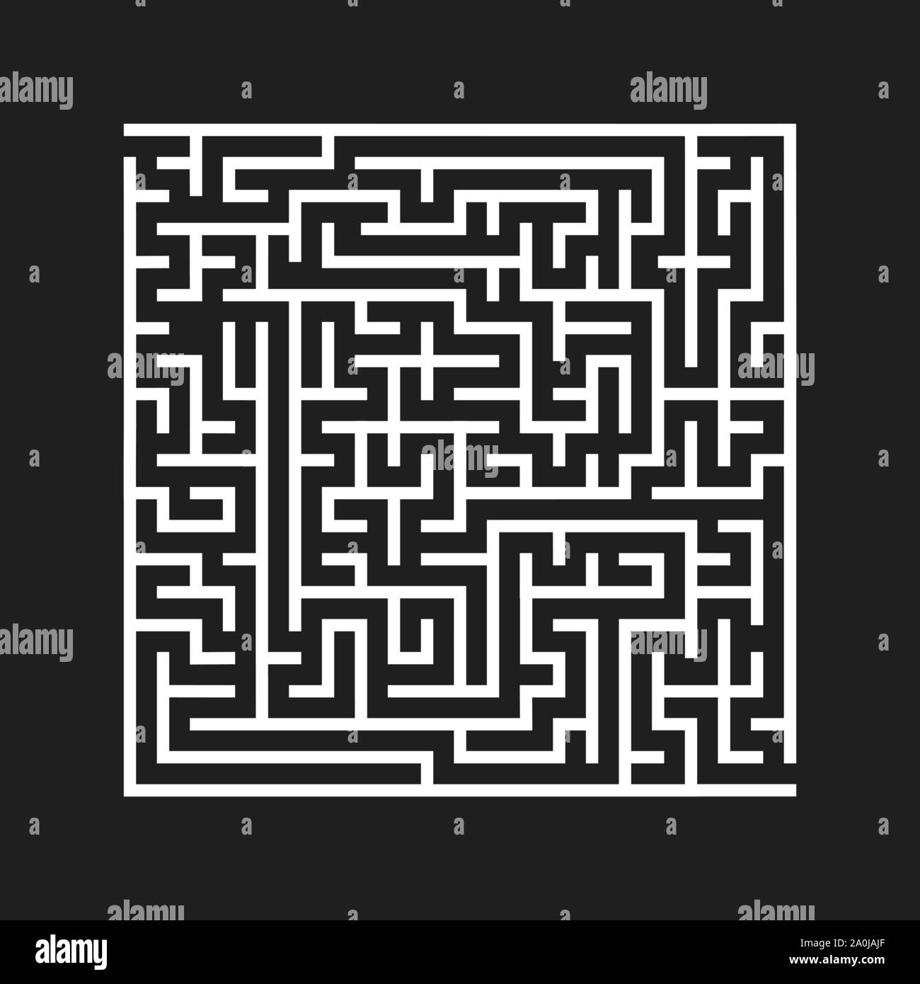 Labyrinth shape design element Stock Vector Image & Art - Alamy