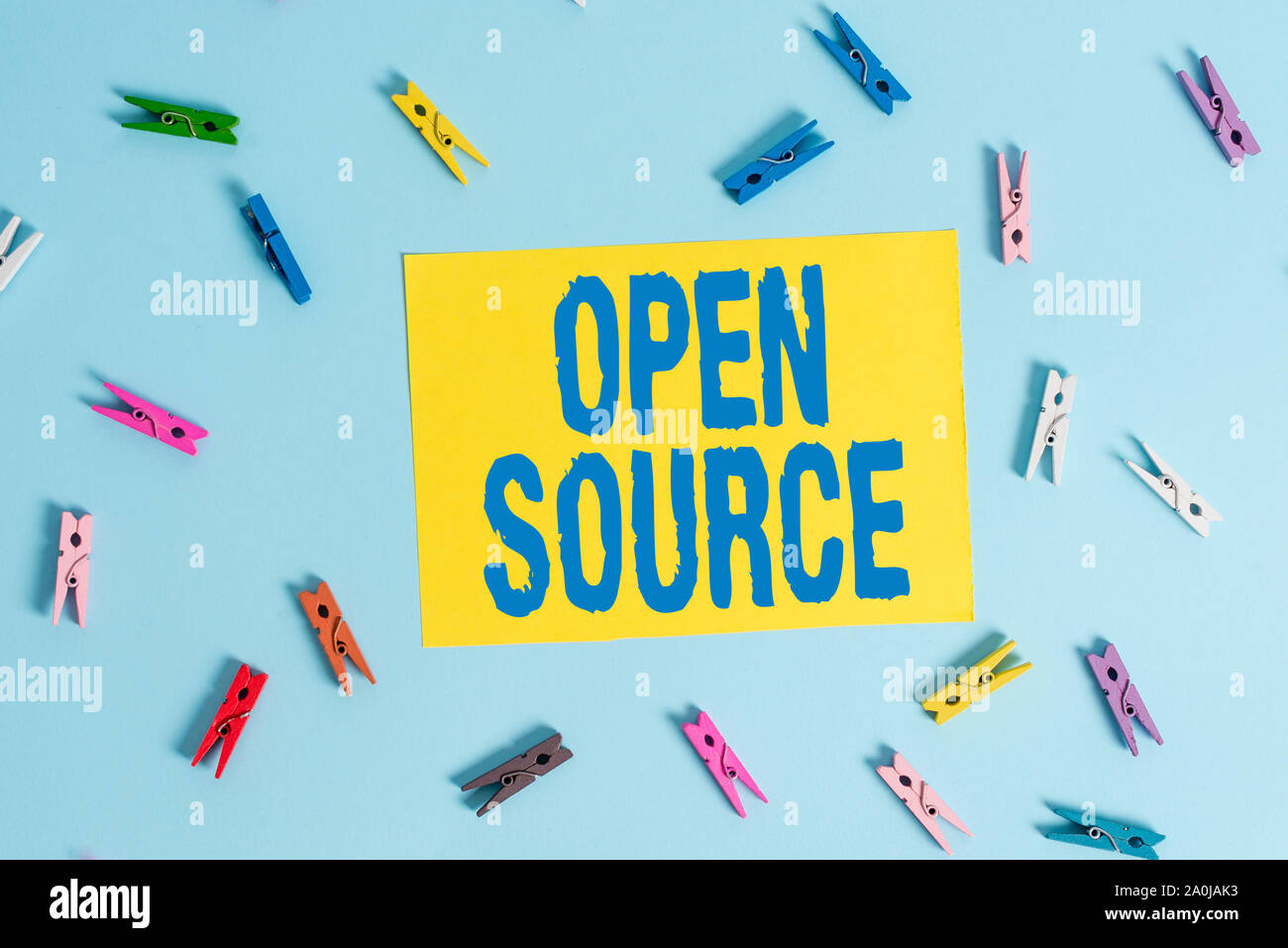 Handwriting text Open Source. Conceptual photo denoting software which ... Handwriting text Open Source. Conceptual photo denoting software which ...