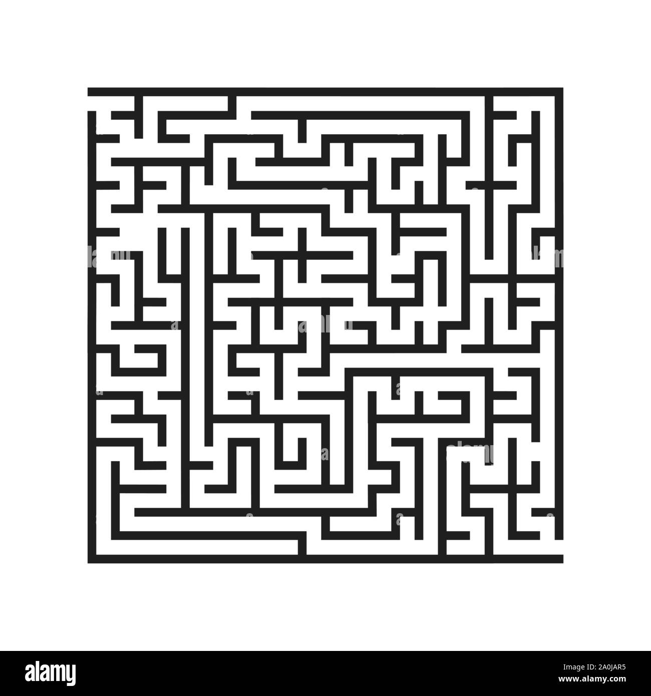 Labyrinth shape design element Stock Vector Image & Art - Alamy
