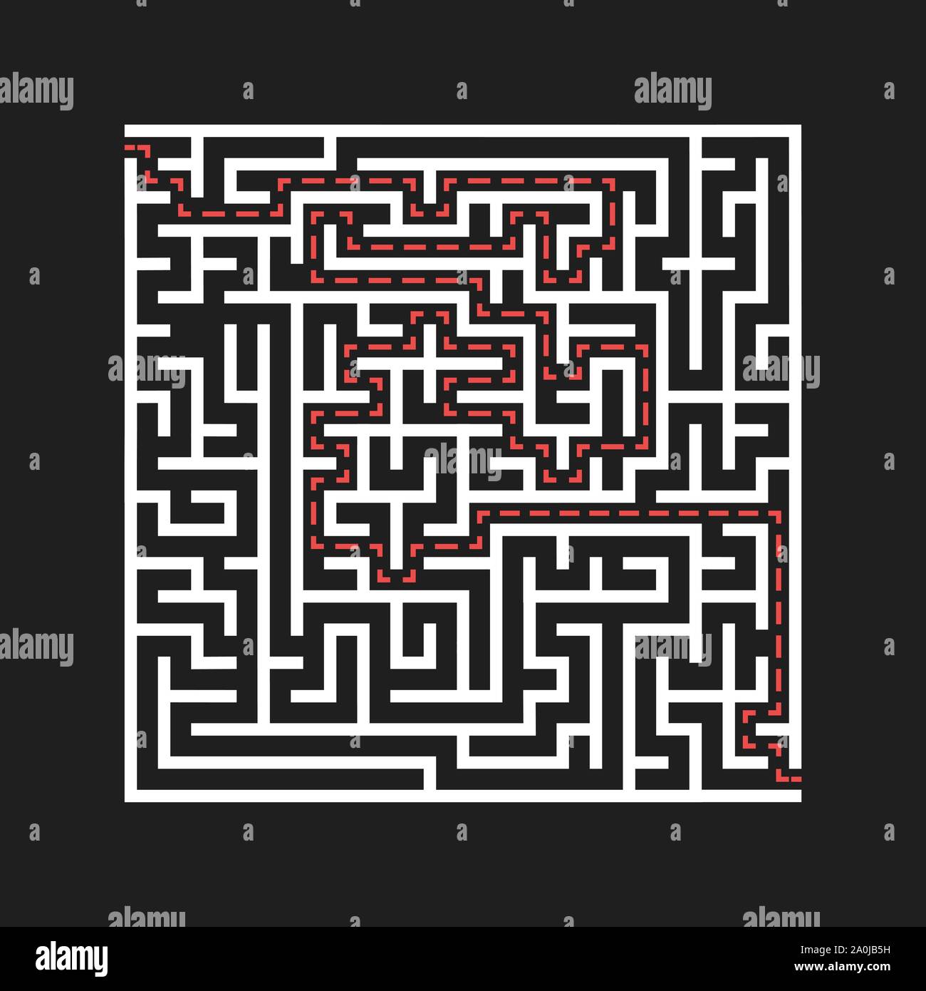 Wrong shape puzzle Stock Vector Images - Alamy