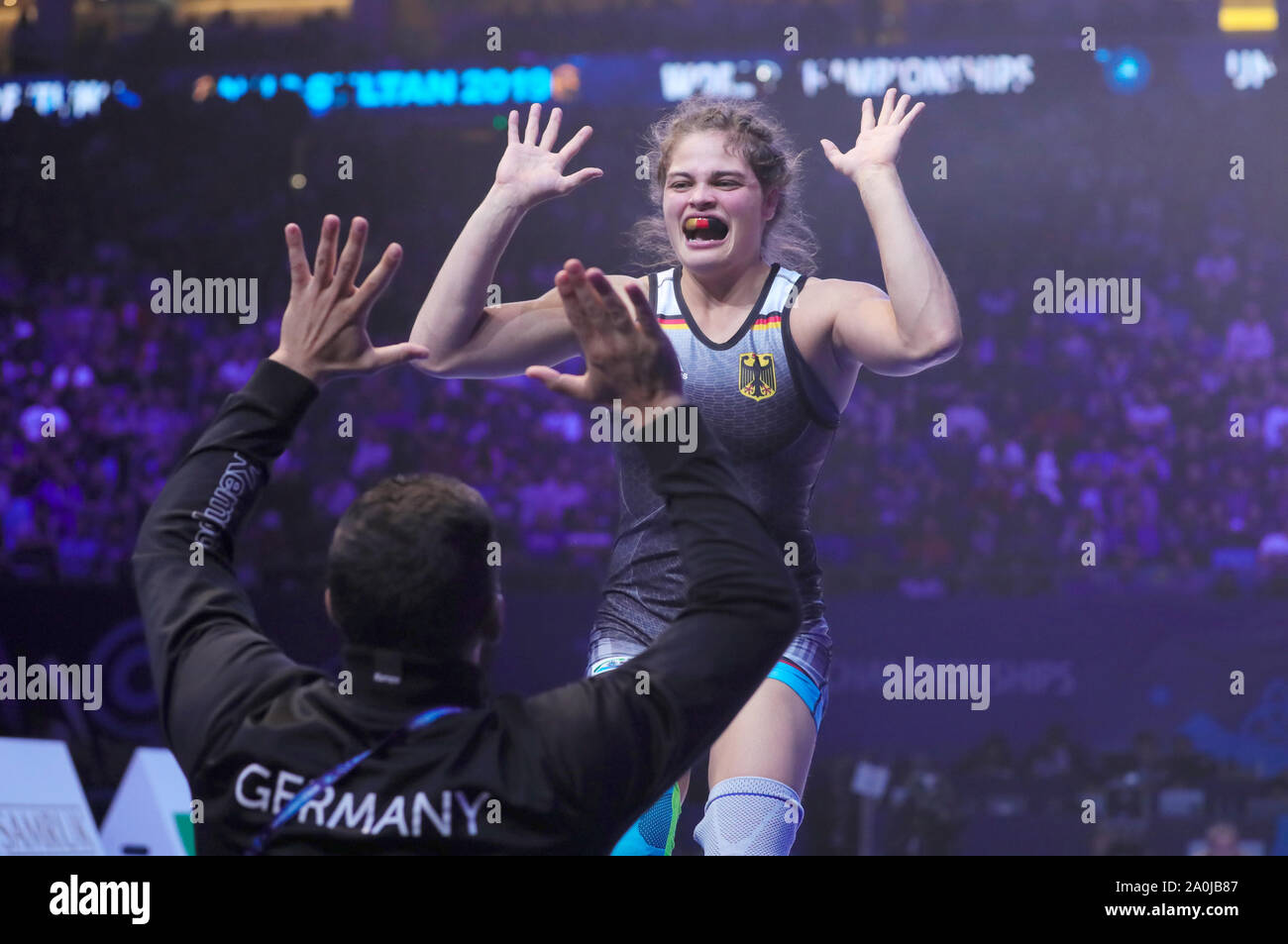 Nur Sultan, Kazakhstan. 20th Sep, 2019. Wrestling: World Championship ...