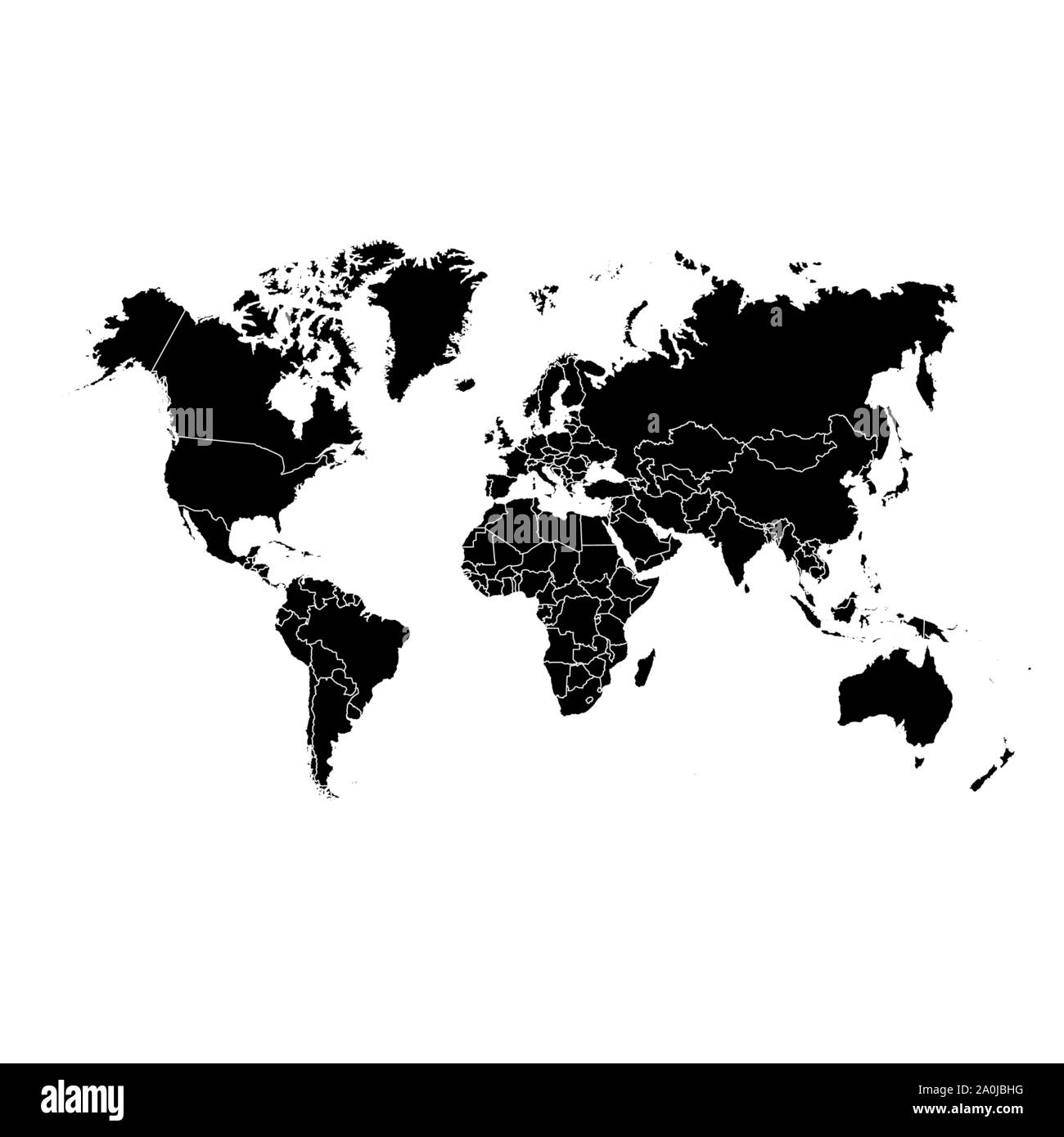 world map background simple design Stock Vector Image & Art - Alamy